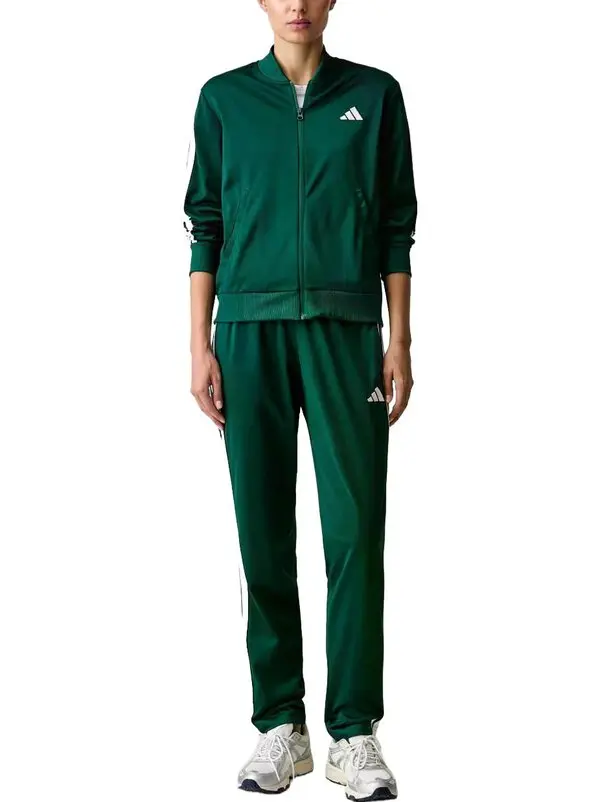 Adidas Dayready Side-stripe Tracksuit - Green