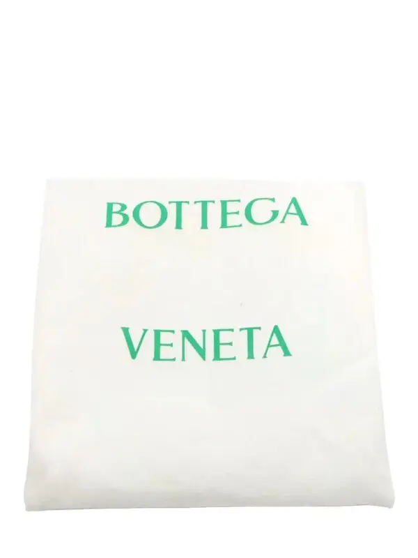 Bottega Veneta 2012-2026 Mini Nappa Maxi Intrecciato Cassette Bucket Bag Crossbody Bag - Grey