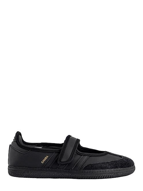 Adidas Samba Jane Leather Trainers - Core Black