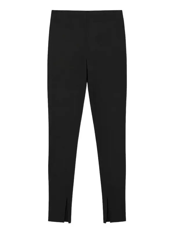 Almada Label Millie Side-slit Leggings - Black