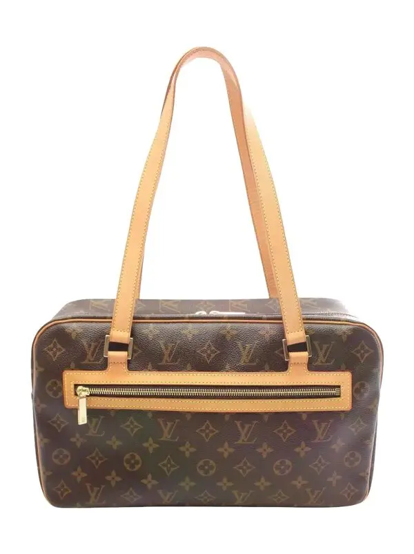LOUIS VUITTON 2004 Monogram Cite Gm Shoulder Bag - Brown