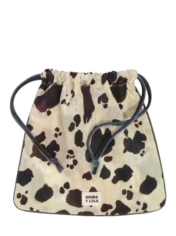 Bimba Y Lola Pony Scarf Pouch Bag - Neutrals
