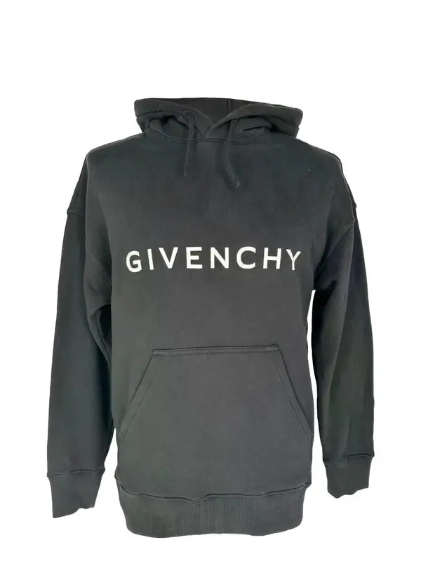 Givenchy Logo-print Hoodie - Black
