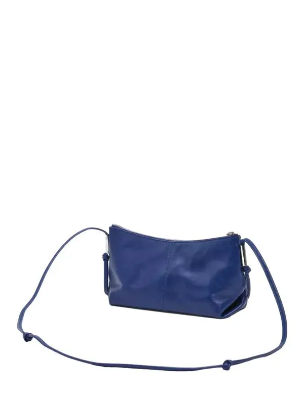 Bimba Y Lola Small Electric Leather Crossbody Bag - Blue