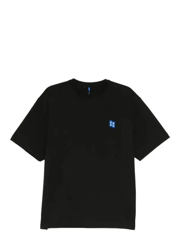 ADER ERROR Logo-patch T-shirt - Black