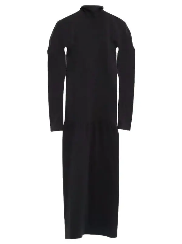 Gucci Cut-out Roll-neck Dress - Black