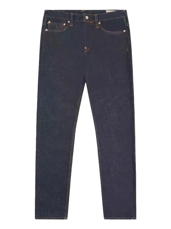 EVISU Seagull-print Jeans - Blue