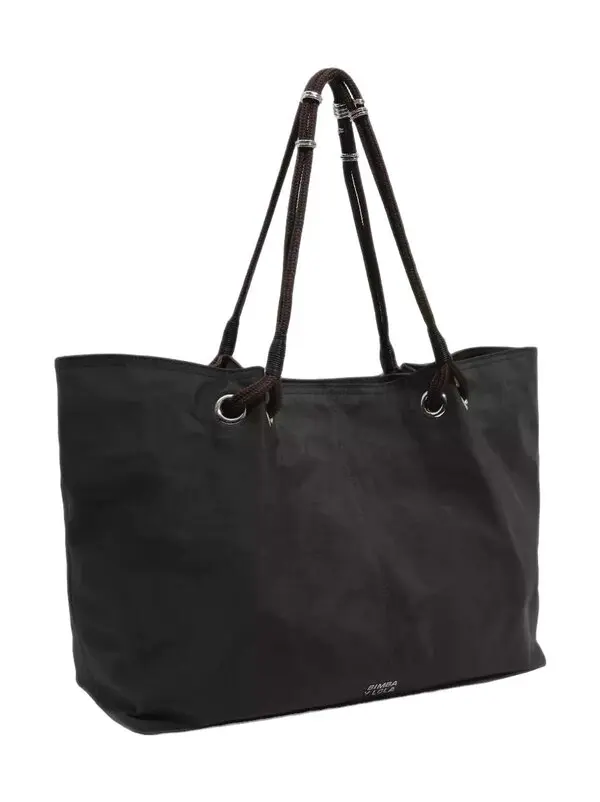 Bimba Y Lola Nylon Maxi Shopper Bag - Black