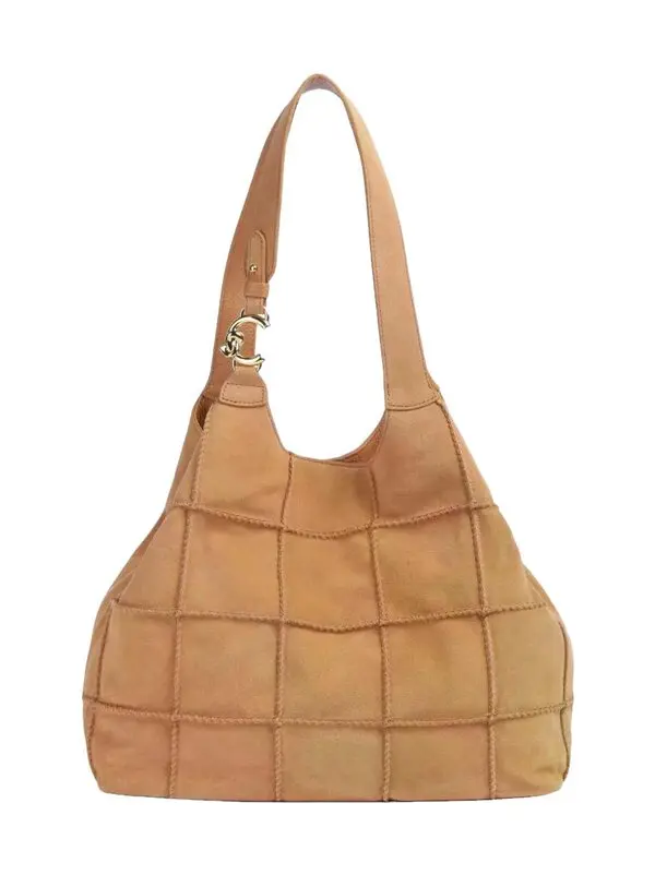 COCCINELLE C-easy Large Quilted Tote Bag - Orange