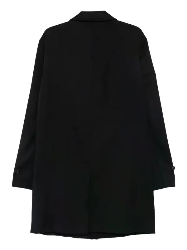 Comme Des Garçons 2010s Single-breasted Coat - Black
