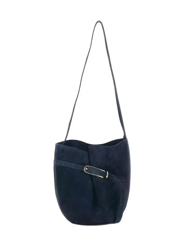 LIFFNER Suede Bucket Bag - Blue