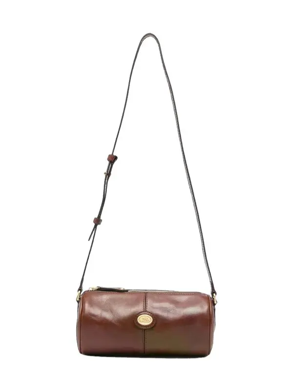 THE BRIDGE Leather Shoulder Bag - Brown