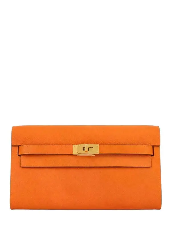 Hermès Kelly To Go Epsom Leather Mini Bag - Orange