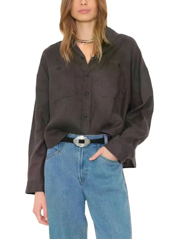 Xirena Brittan Patch-pocket Shirt - Brown