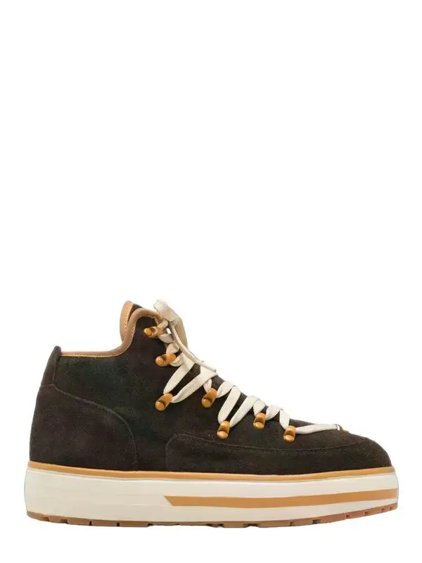 BRIXIA Musa 2.0 Suede Lace-up Sneakers - Brown