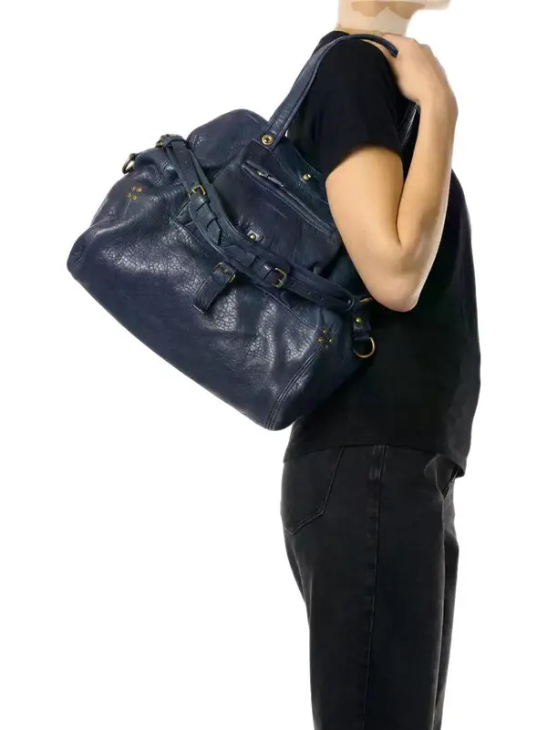 Jérôme Dreyfuss Medium Billy Tote Bag - Blue