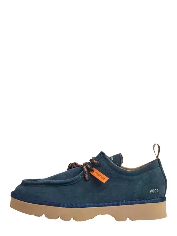 PANCHIC P009 Lace-up Derby Shoes - Blue