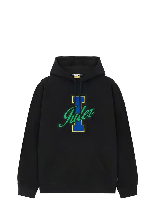 IUTER Legacy Logo-patch Hoodie - Black