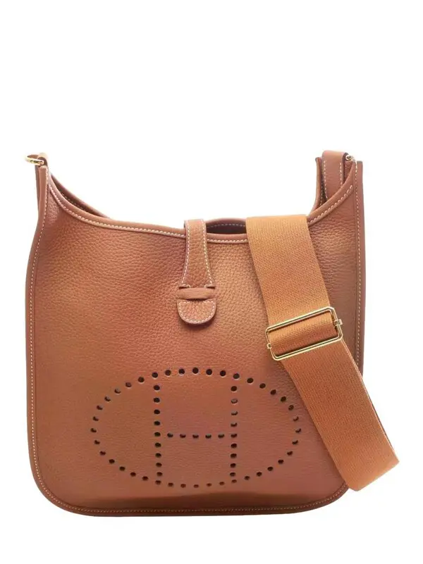 Hermès 2025 Clemence Evelyne Iii Pm Crossbody Bag - Brown