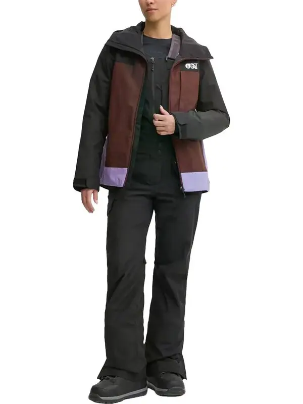 PICTURE ORGANIC CLOTHING Sylvia 3l Colour-block Jacket - Black