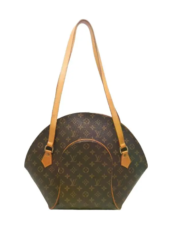 LOUIS VUITTON 1998 Monogram Ellipse Gm Shopping Bag Shoulder Bag - Brown