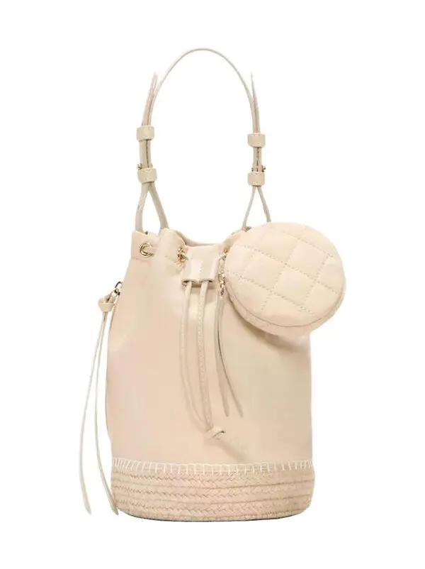 Mz Wallace Waverly Espadrille Bucket Bag - Neutrals