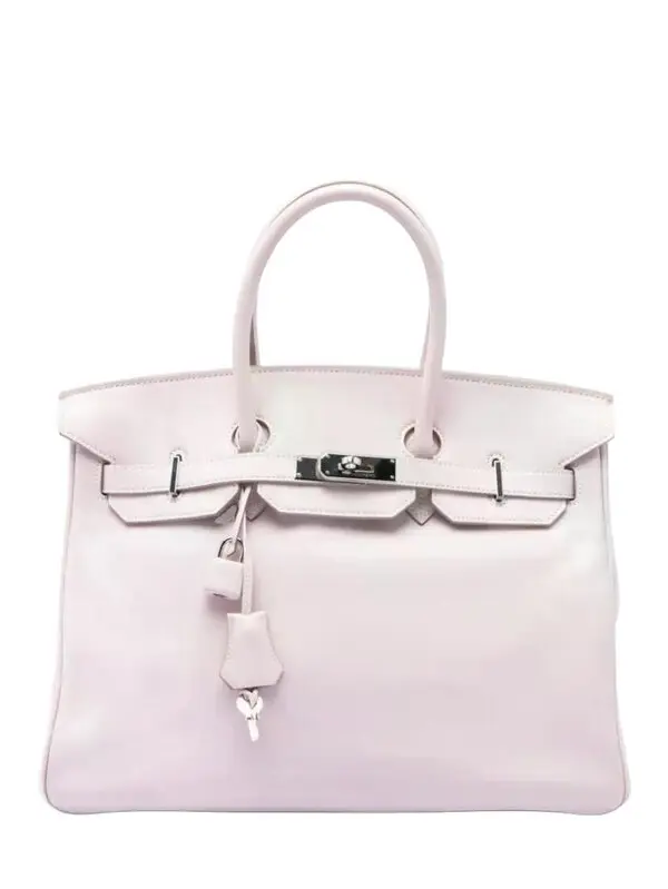 Hermès 2008 Swift Birkin Retourne 35 Handbag - Pink