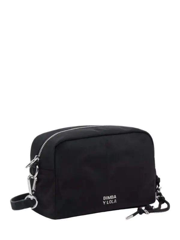 Bimba Y Lola Medium Nylon Crossbody Bag - Black