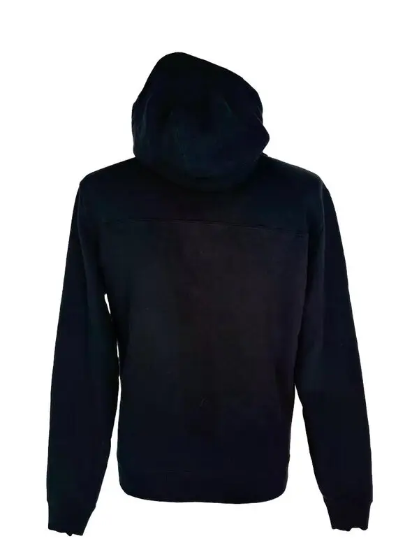 Saint Laurent Logo-print Hoodie - Black