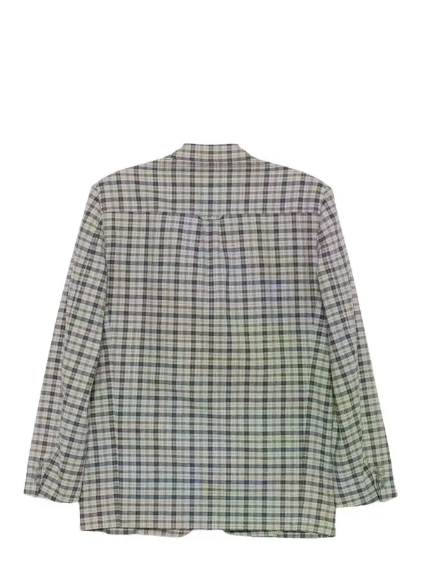 Valentino Garavani 1990s Checked Single-breasted Blazer - Grey