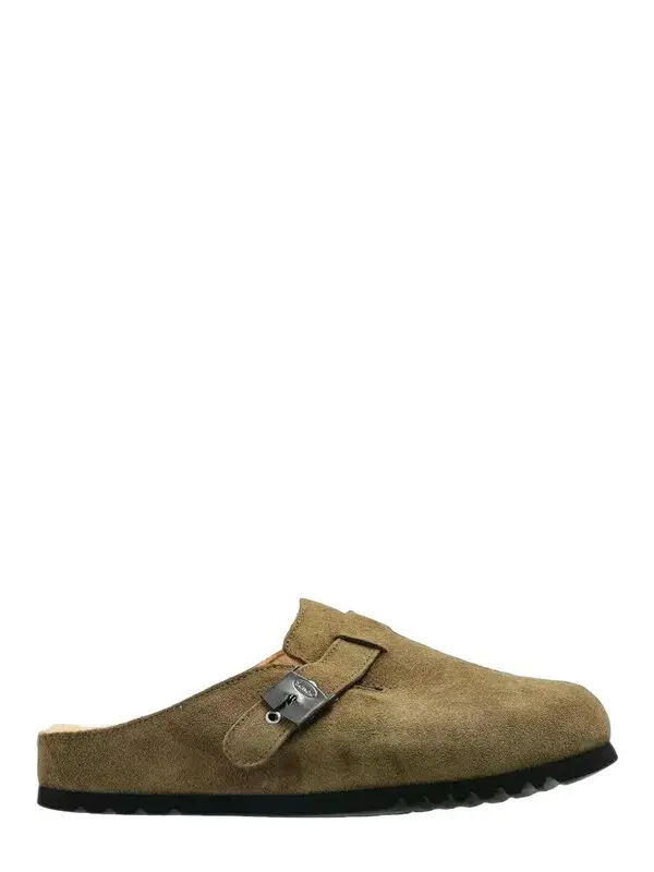 DR. SCHOLL'S SHOES Grace Buckled Mules - Green