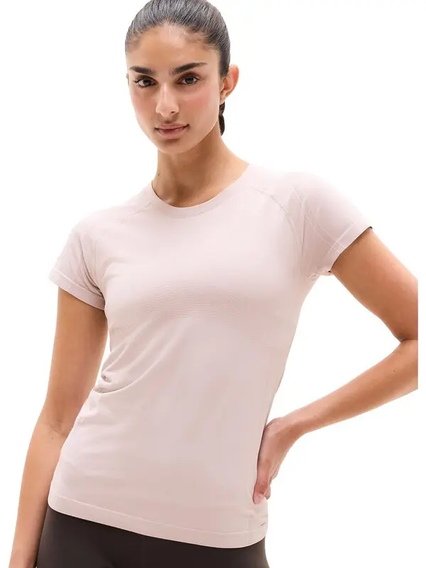 Athleta Momentum Flex Tee - Halo