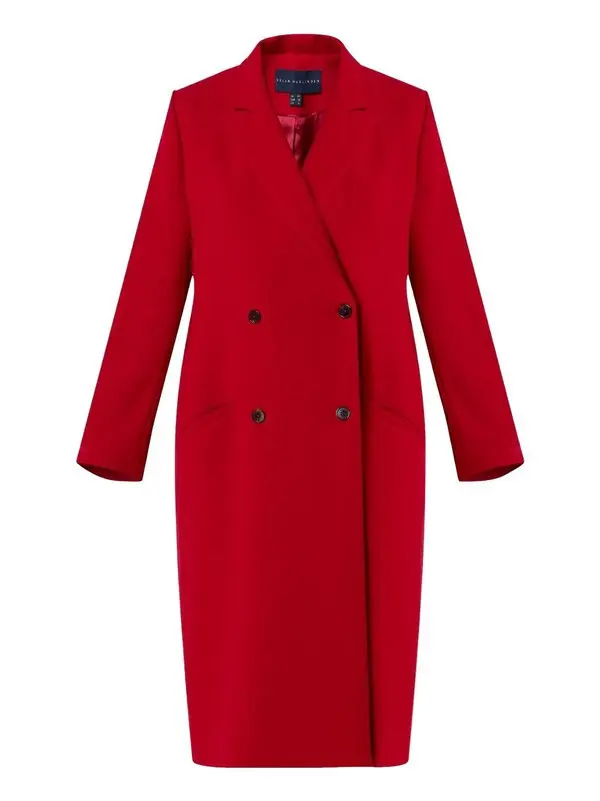 HELEN MCALINDEN Victoria Ruby Coat - Red