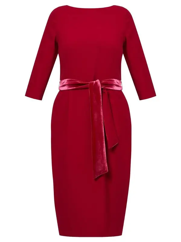 HELEN MCALINDEN Caroline Ruby Dress - Red