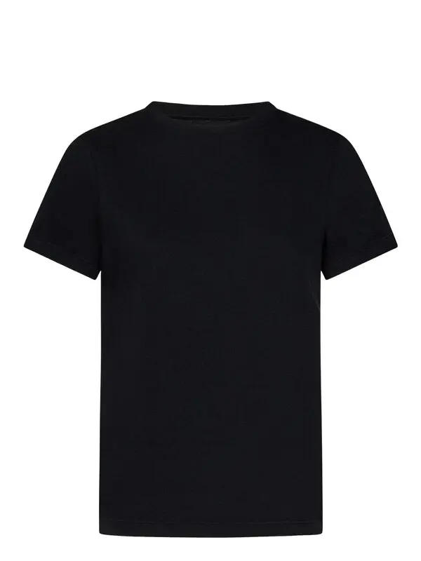 Khaite The Samson Crewneck T-shirt - Black