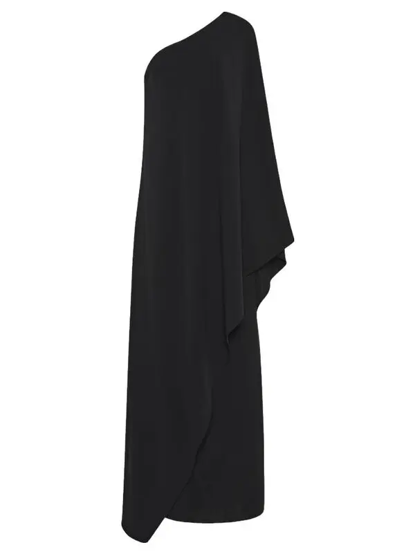 THE ROW Sparrow One-sleeve Gown - Black