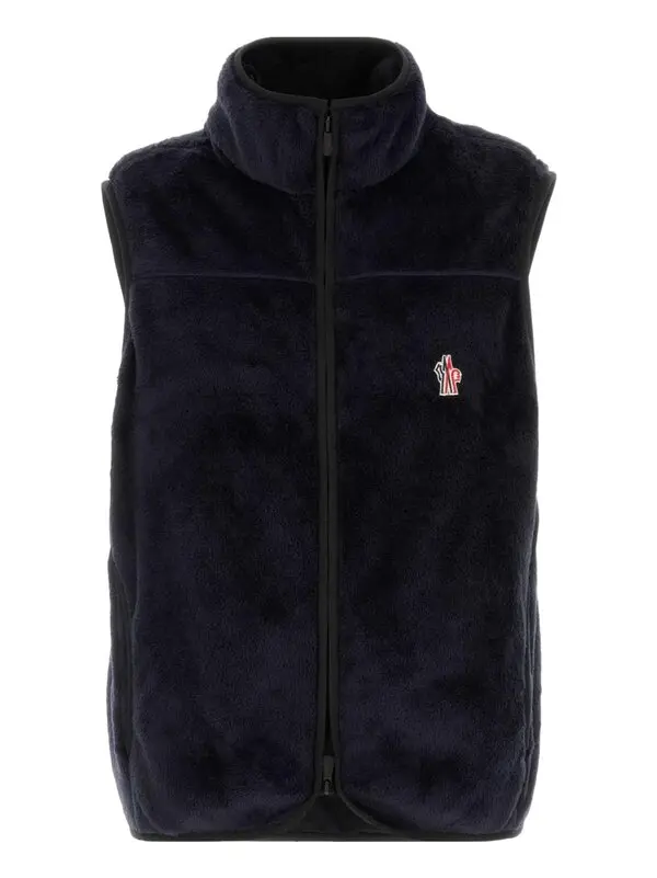Moncler Fleece Vest - Black