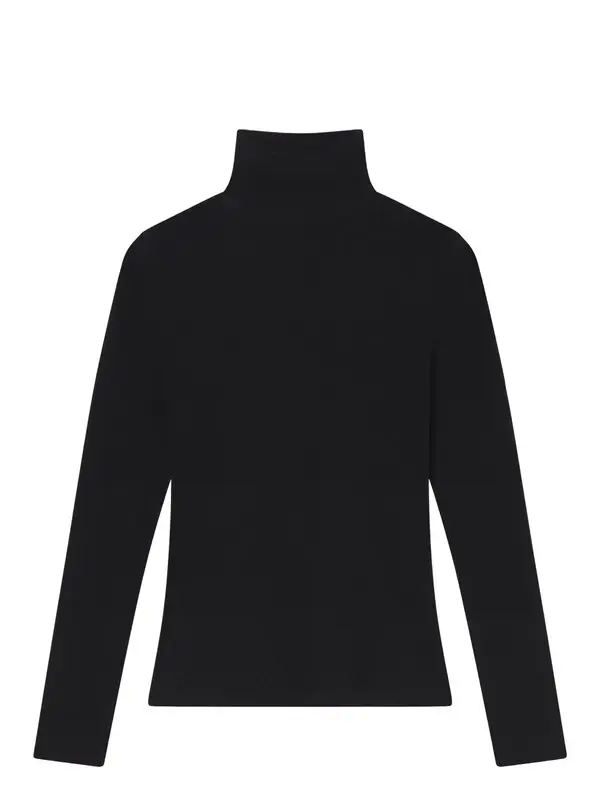FRAME Turtleneck Sweater - Black