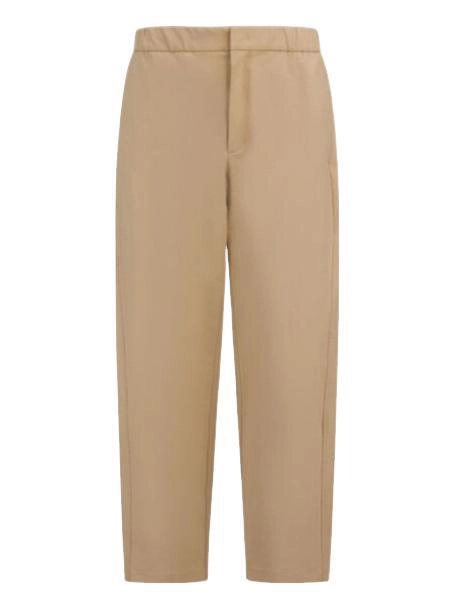 Herno Elastic-waist Straight-leg Pants - Light Camel