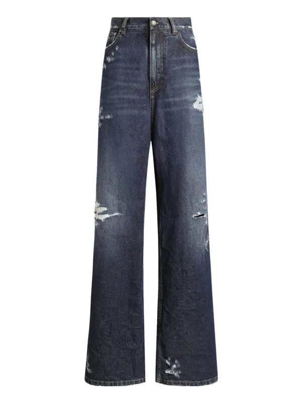 Dolce & Gabbana Belt Loop Jeans - Black