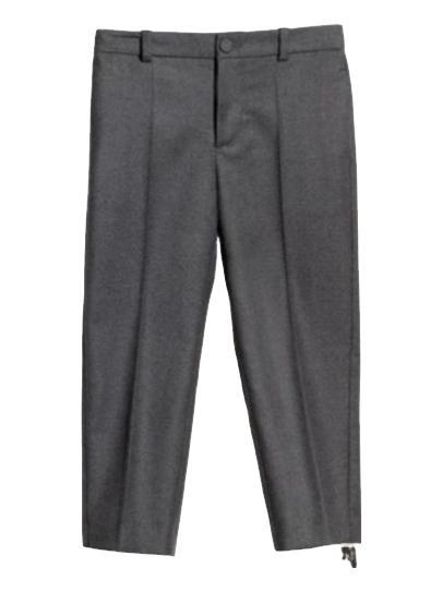 Gucci Logo-embroidered Trousers - Grey