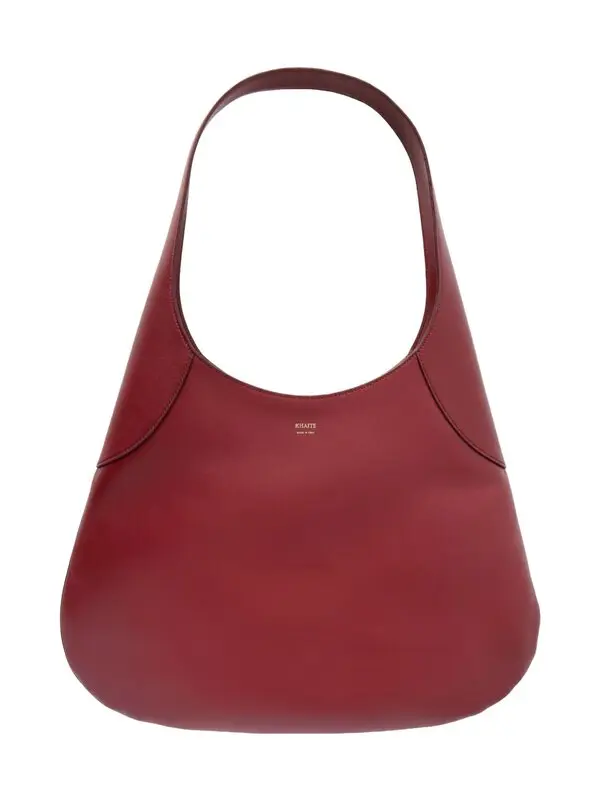 Khaite Large Leather Tote - Red