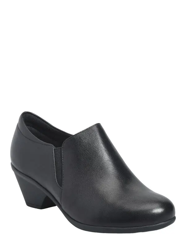 COMFORTIVA Freya Leather Shootie - Black