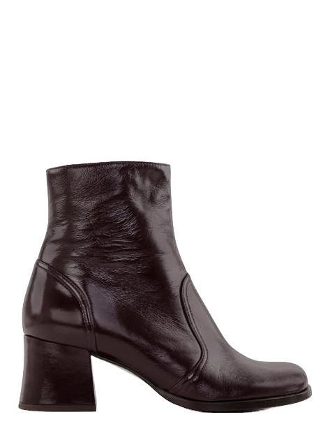 Chie Mihara Talena Patent Leather Ankle Boots - Grape