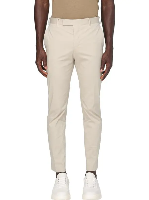 PT TORINO Gabardine Tailored Trousers - Beige