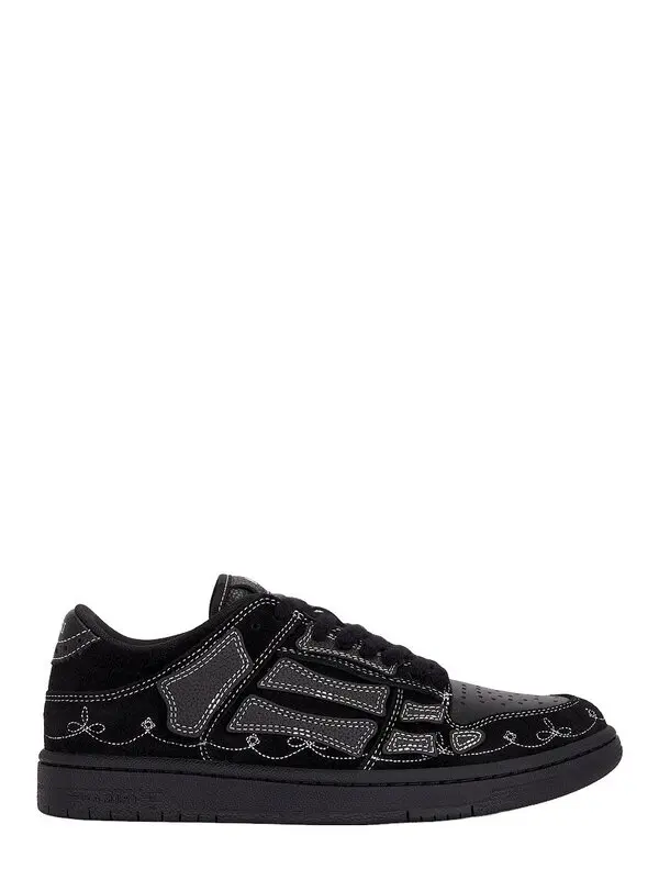 Amiri Western Skel Top Low - Black
