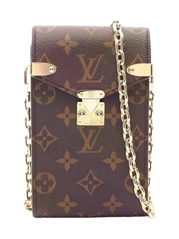 LOUIS VUITTON 2021-2026 Monogram Metis Phone Pouch Crossbody Bag - Brown