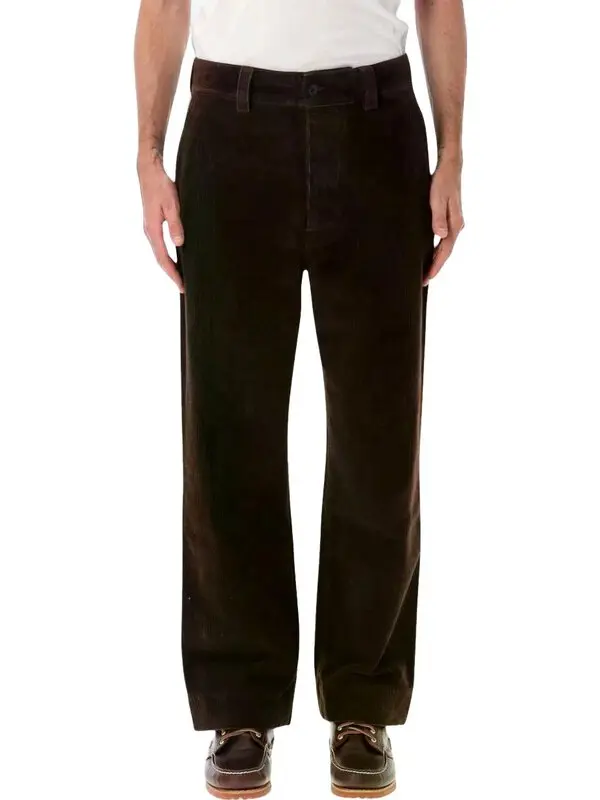 MARGARET HOWELL Corduroy Trousers - Brown