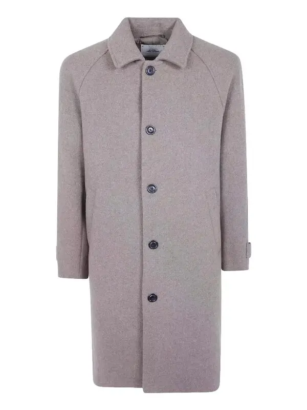 LES DEUX Oversized Single-breasted Coat - Neutrals