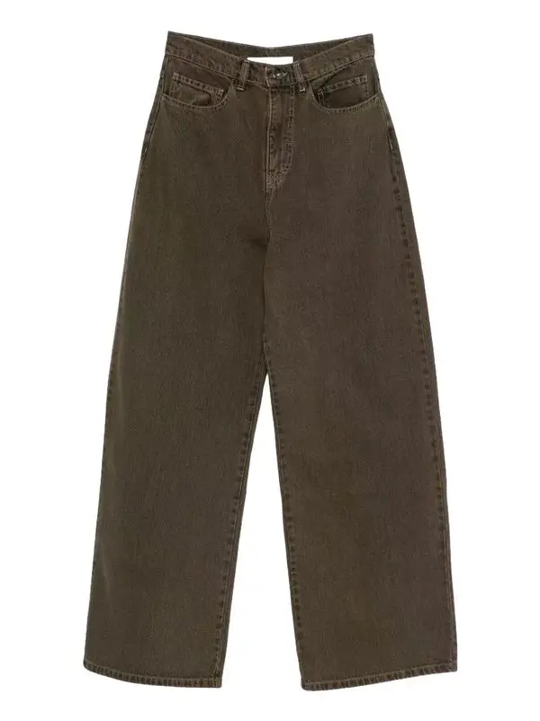 Christian Wijnants Pullos Wide-leg Jeans - Green